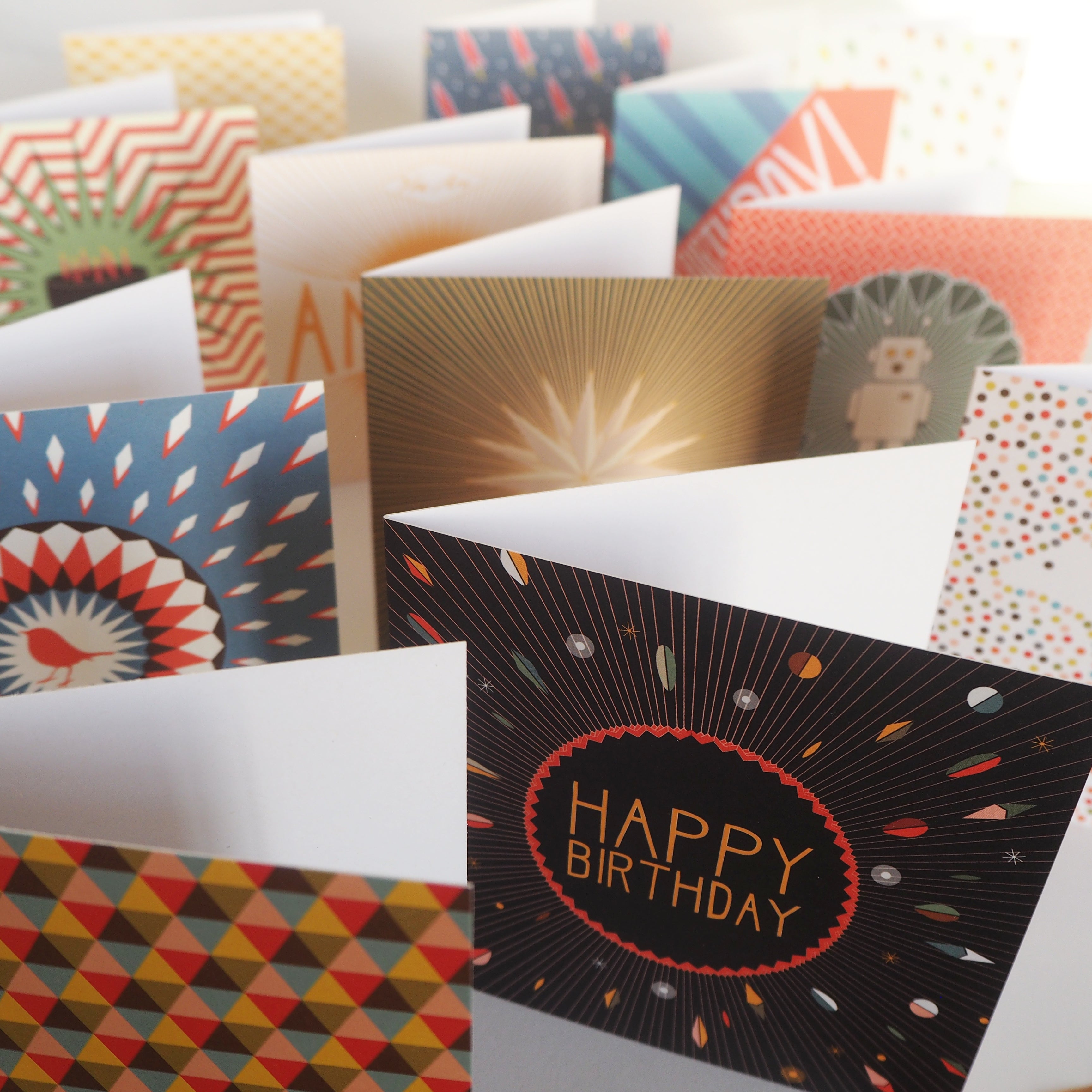 Individual Greeting Cards – bright stem