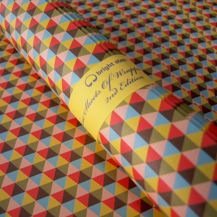 Recyclable Wrapping Paper – bright stem